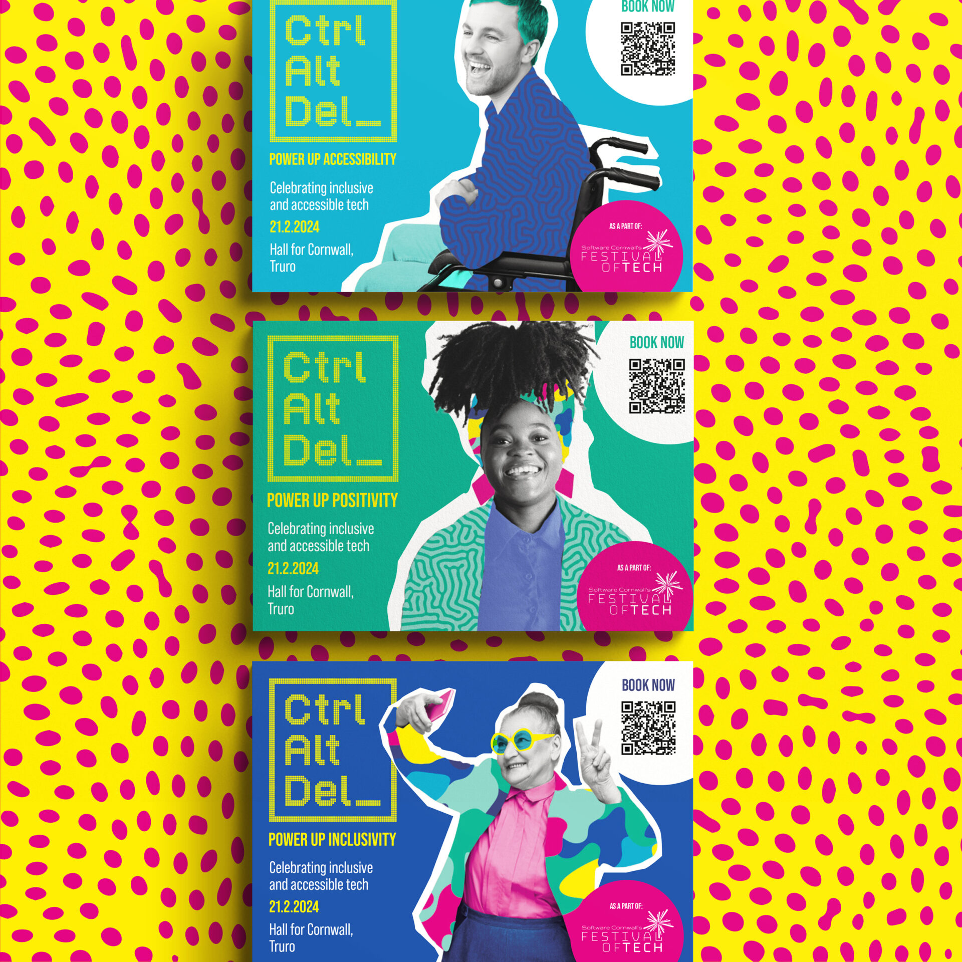 Ctrl Alt Del Brand Identity - Cobo Creative